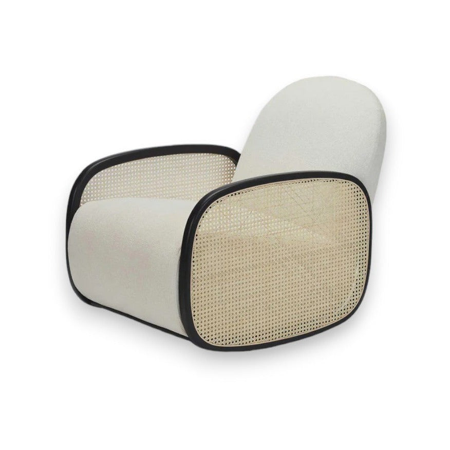 Teddy Tub Chair in Charcoal Black